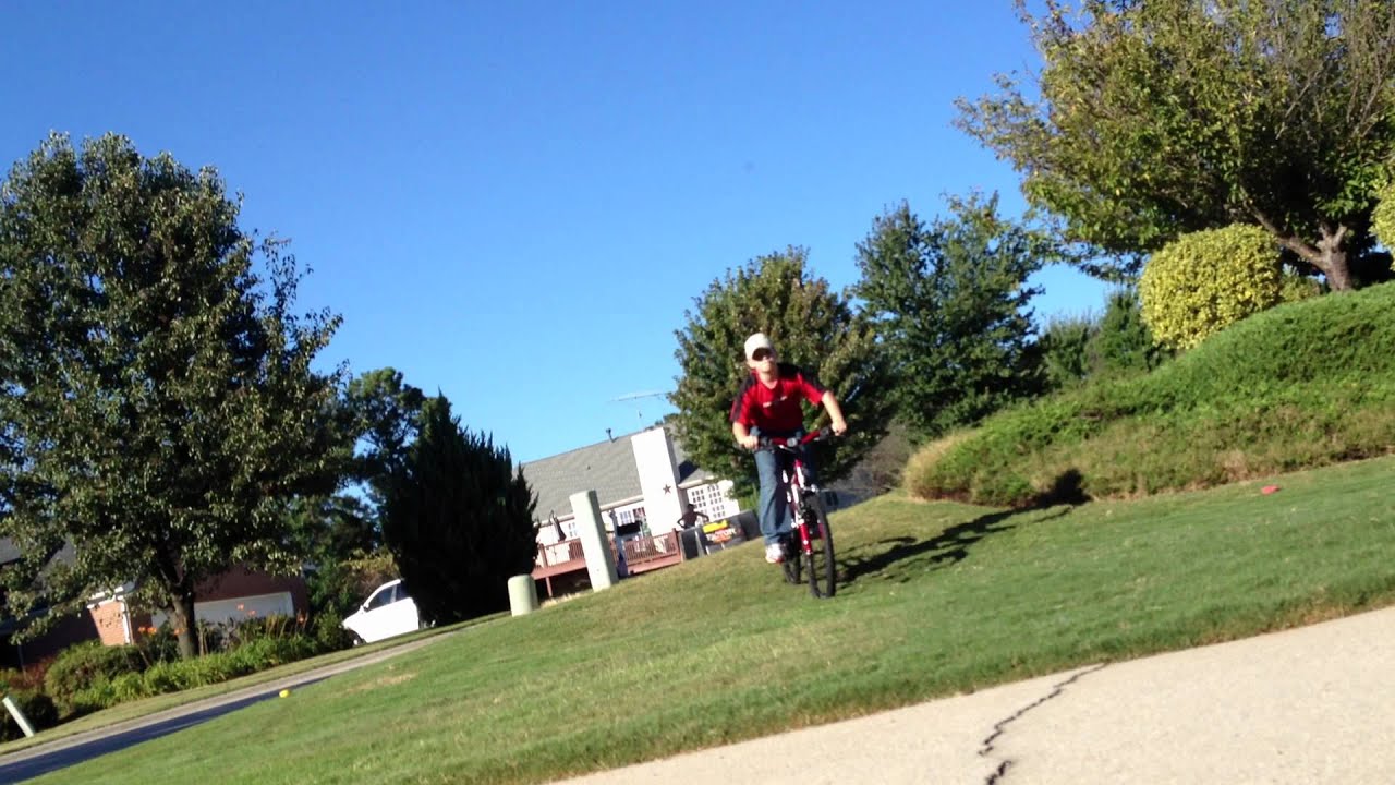 bike ramp fail #1 - YouTube