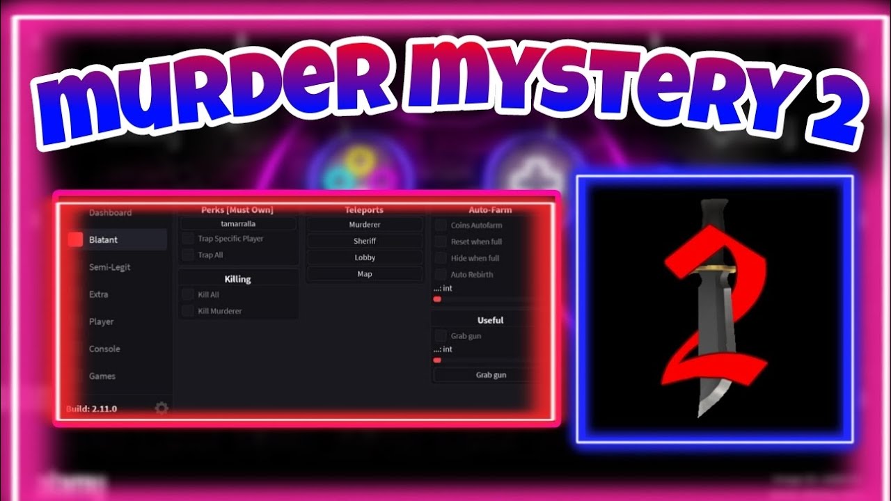 📥Roblox script hack📥|🗡️murder mystery 2🗡️|Disruptance X|esp, animations ...