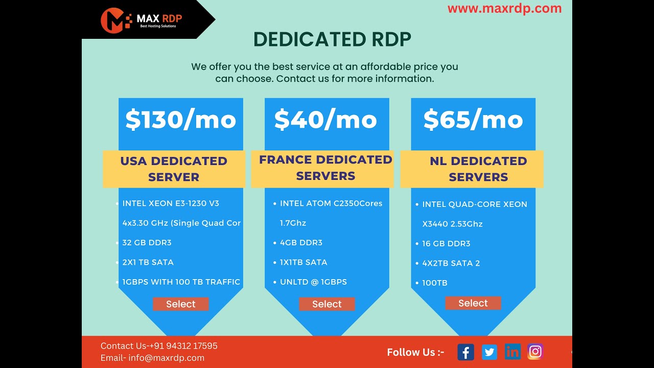 Budget RDP, Windows RDP , Cheap RDP, Admin RDP | MaxRDP - YouTube