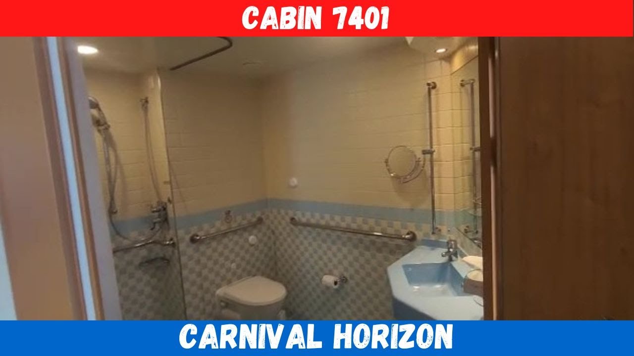 Carnival Horizon Cabin 7401 Category 8C- Fully Accessible Cabin (FAC ...