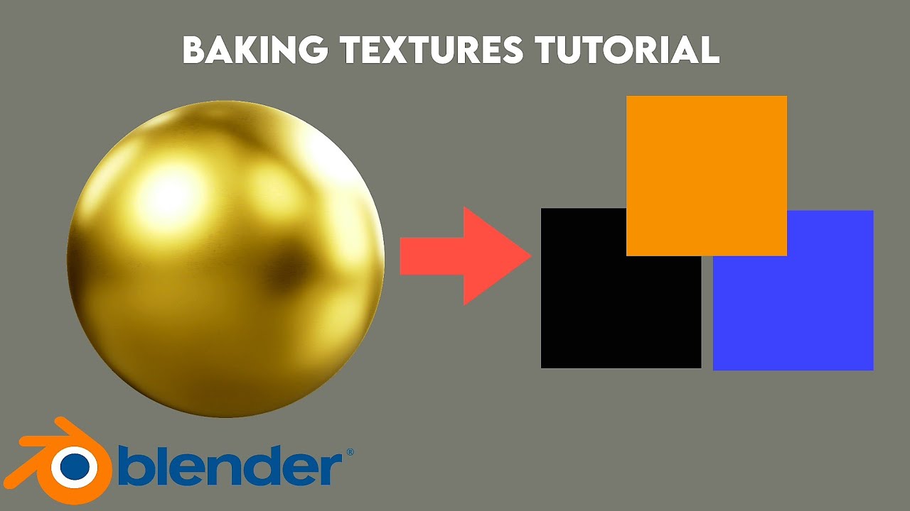 how to bake textures in blender|beginner tutorial - YouTube