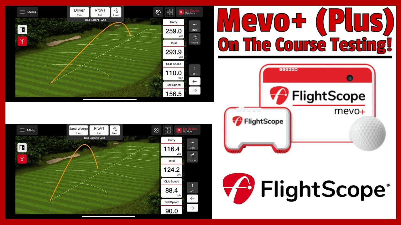 Mevo+ (Plus) On Course Testing - YouTube