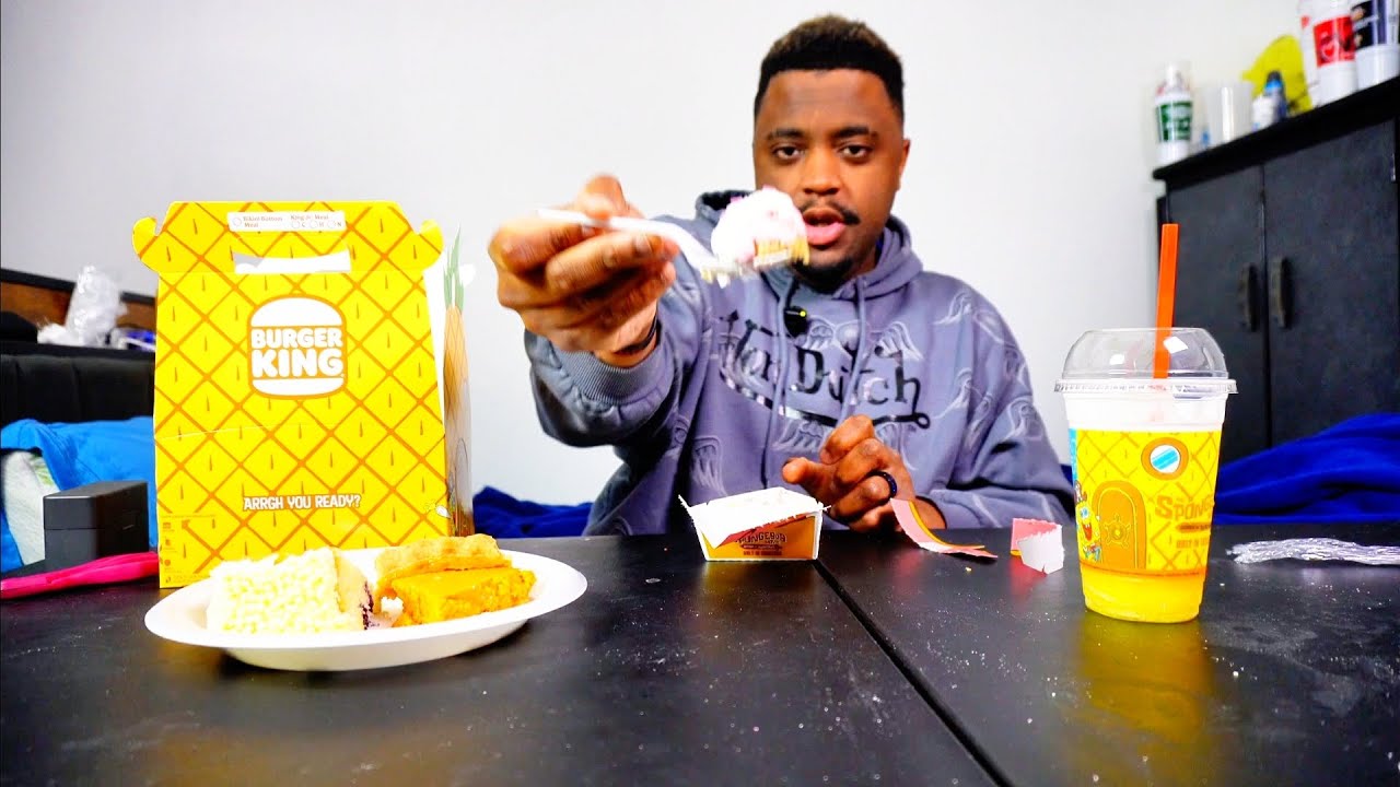 Burger King's SpongeBob Bundle Meal - YouTube