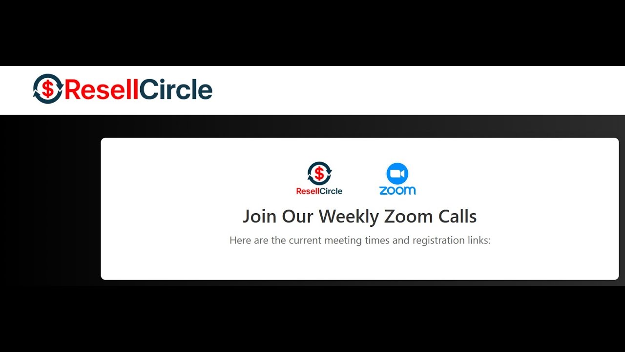 Our Weekly Live Zoom Call is happening Tuesdays at 7 PM EST. Whether ...