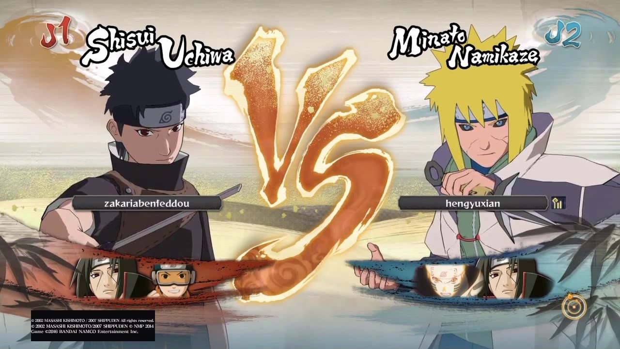 Uchiha Shisui Vs Minato