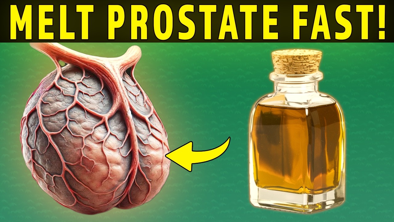 Old Doctors: These 6 Natural Oils Melt an Enlarged Prostate Fast! - YouTube