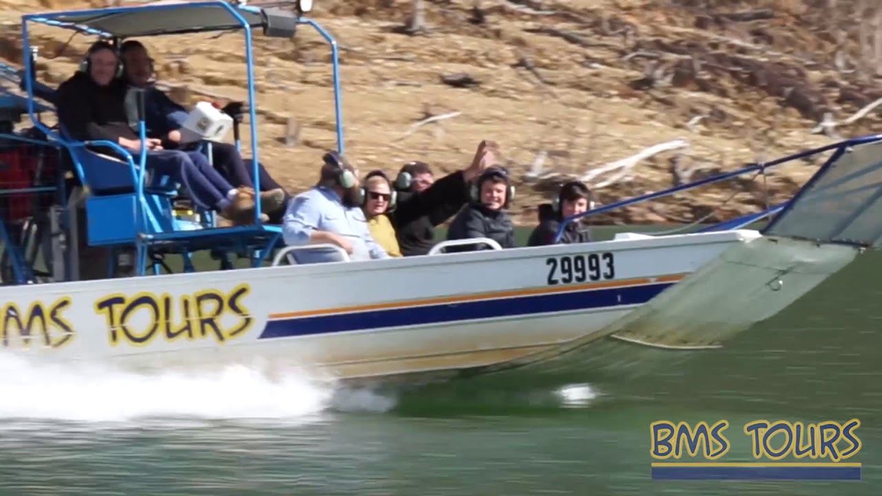BMS Tours Fan Boat - Joy Rides available at the Lake Eildon Boating ...