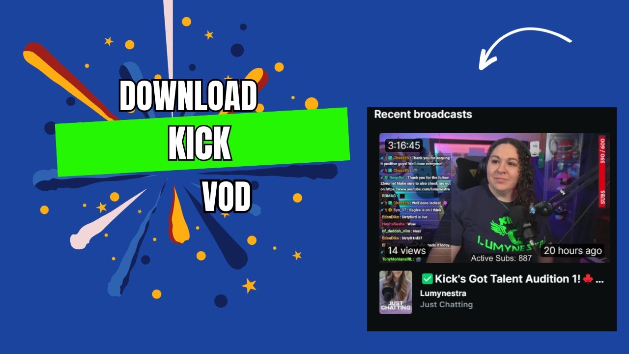 How to download Kick VODS! (Free, Fast and Easy) - YouTube