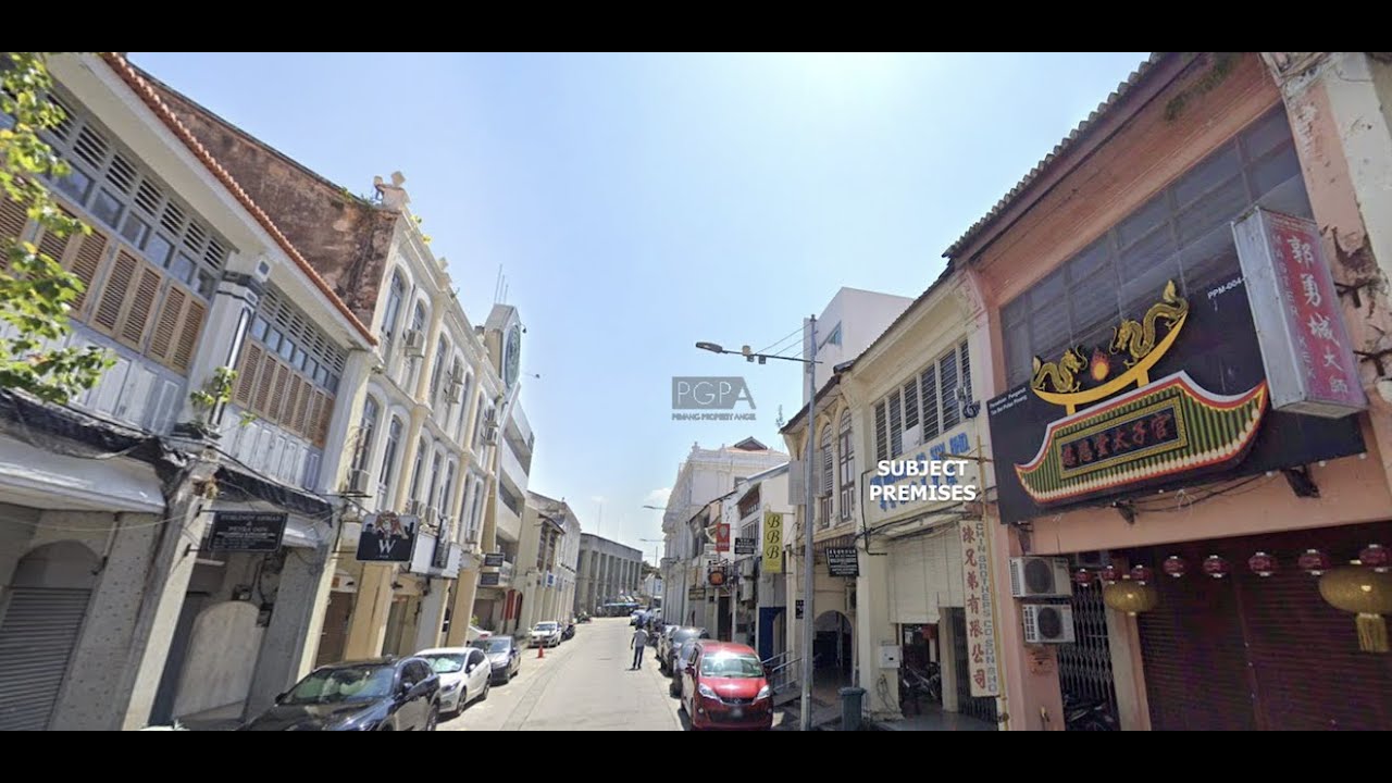 Heritage Shophouse on Church Street in George Town UNESCO World ...