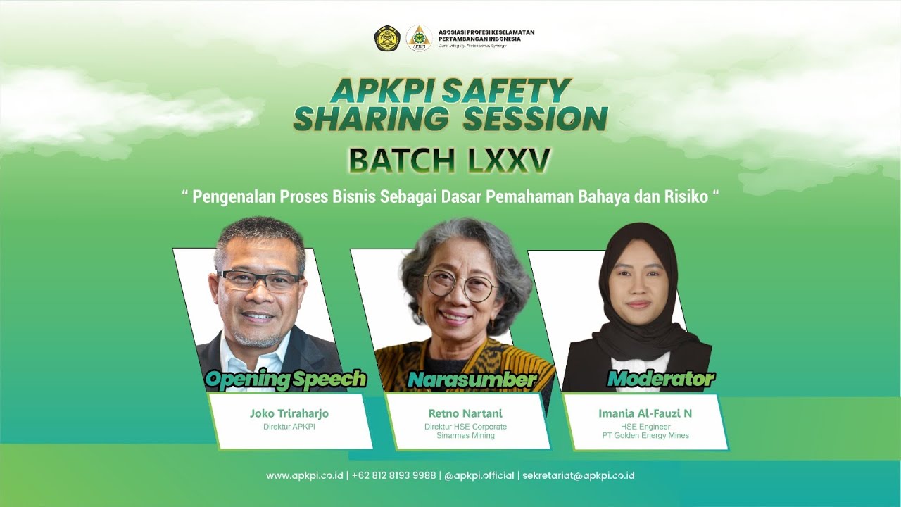 APKPI SAFETY SHARING SESSION BATCH LXXV - YouTube