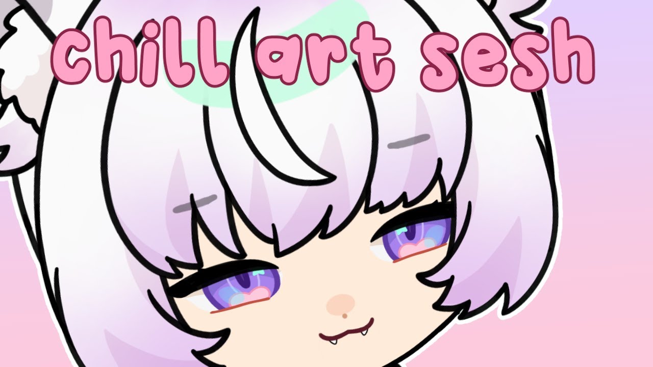 Drawing 】chill caturday art sesh~ - YouTube