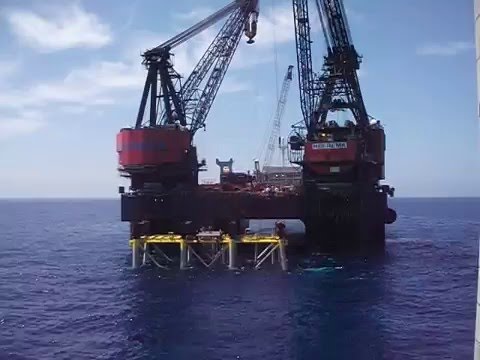 Plataforma Semisumergible | Semi submersible platform - YouTube