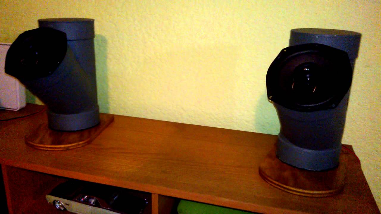 Mini Bafles HiFi PVC - YouTube