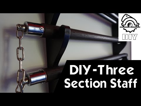 How to build a Basic Three Section Staff | Martial Arts Explained