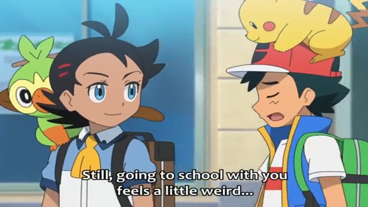 Ash Go to School In Pokemon Journey - YouTube