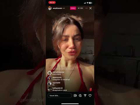 SERPİL CANSIZ KIRMIZI BİKİNİ !