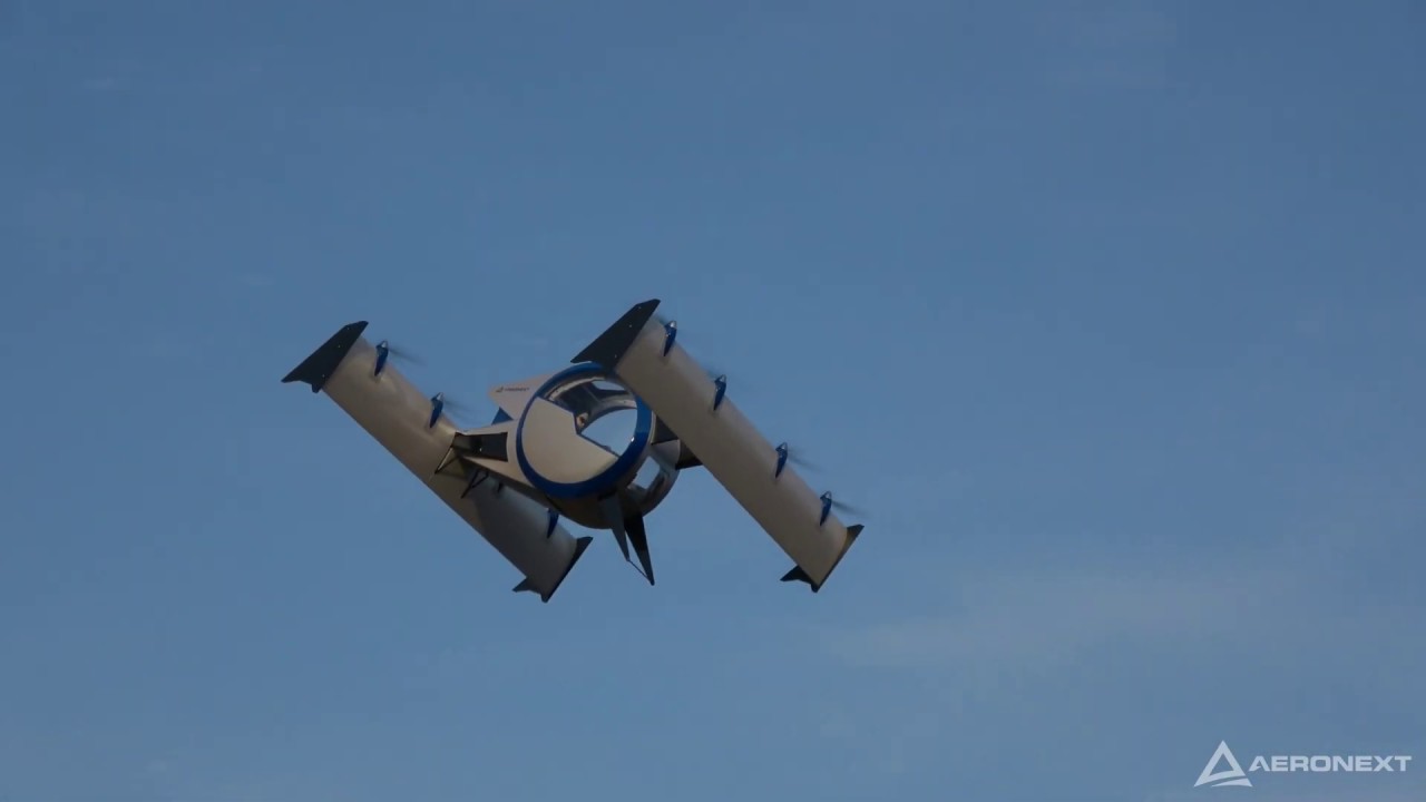 【AERONEXT】Flying Gondola / Next MOBILITY® Flight test ver.2【エアロネクスト ...