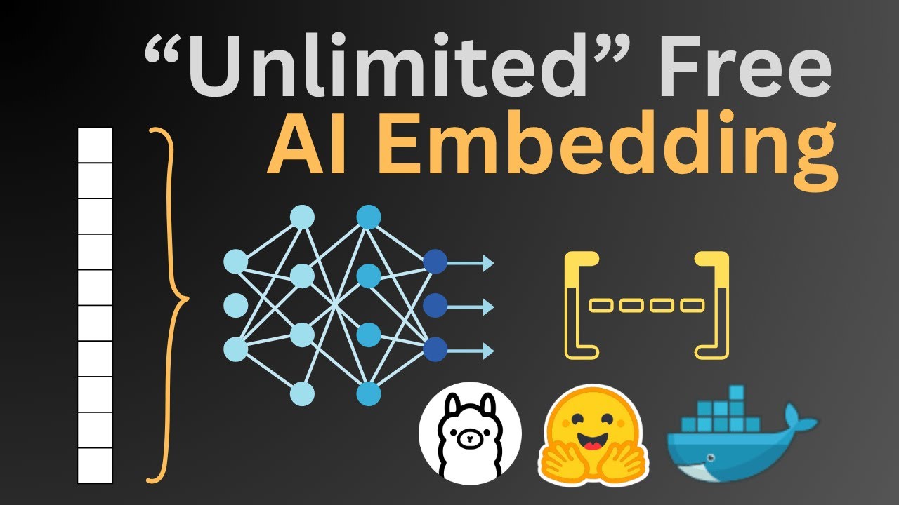 Build Powerful AI Embeddings Locally for Free | Docker, REST API, HuggingFace, Ollama Tutorial ...