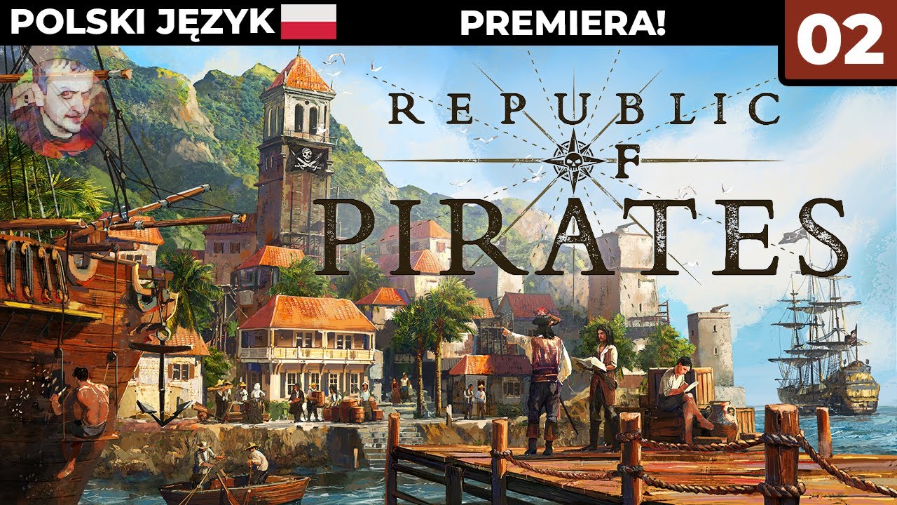 Republic of Pirates PL #2 - Król mórz i Wyspa Szczurów! - Gameplay PL ...