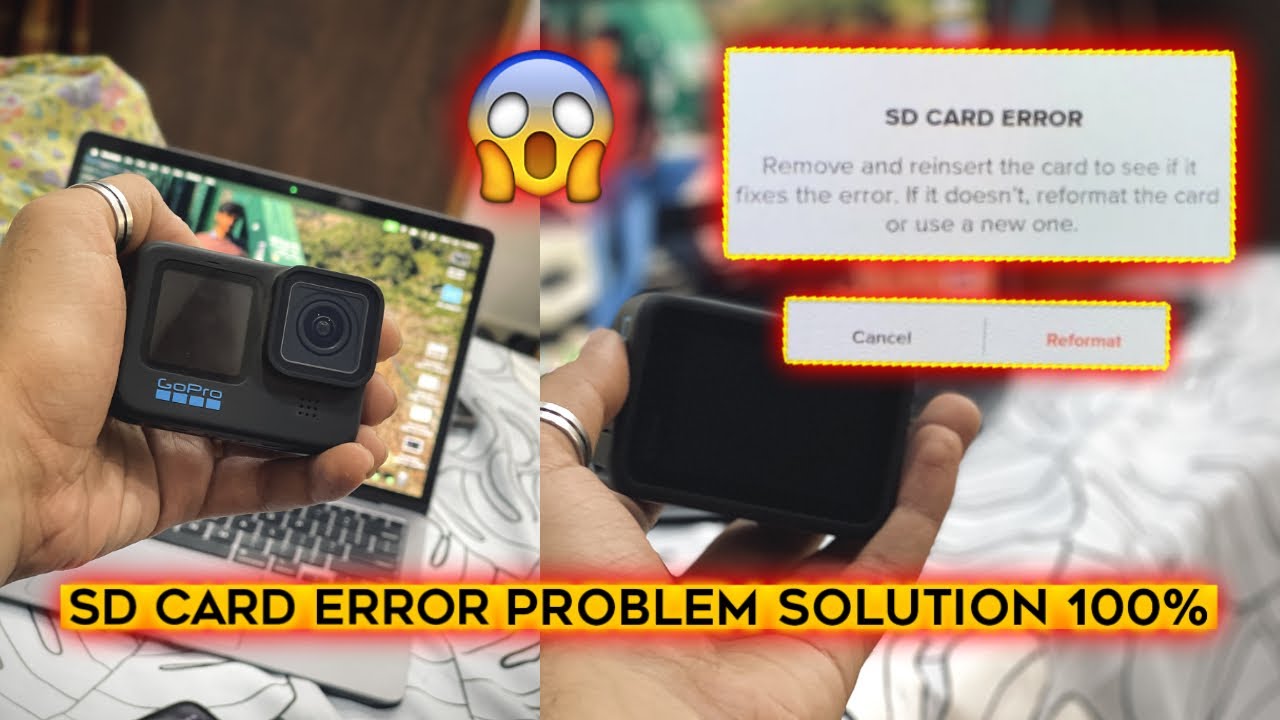 SD CARD ERROR IN GOPRO | BEST SD CARD FOR GOPRO | GOPRO ERROR SOLUTION ...