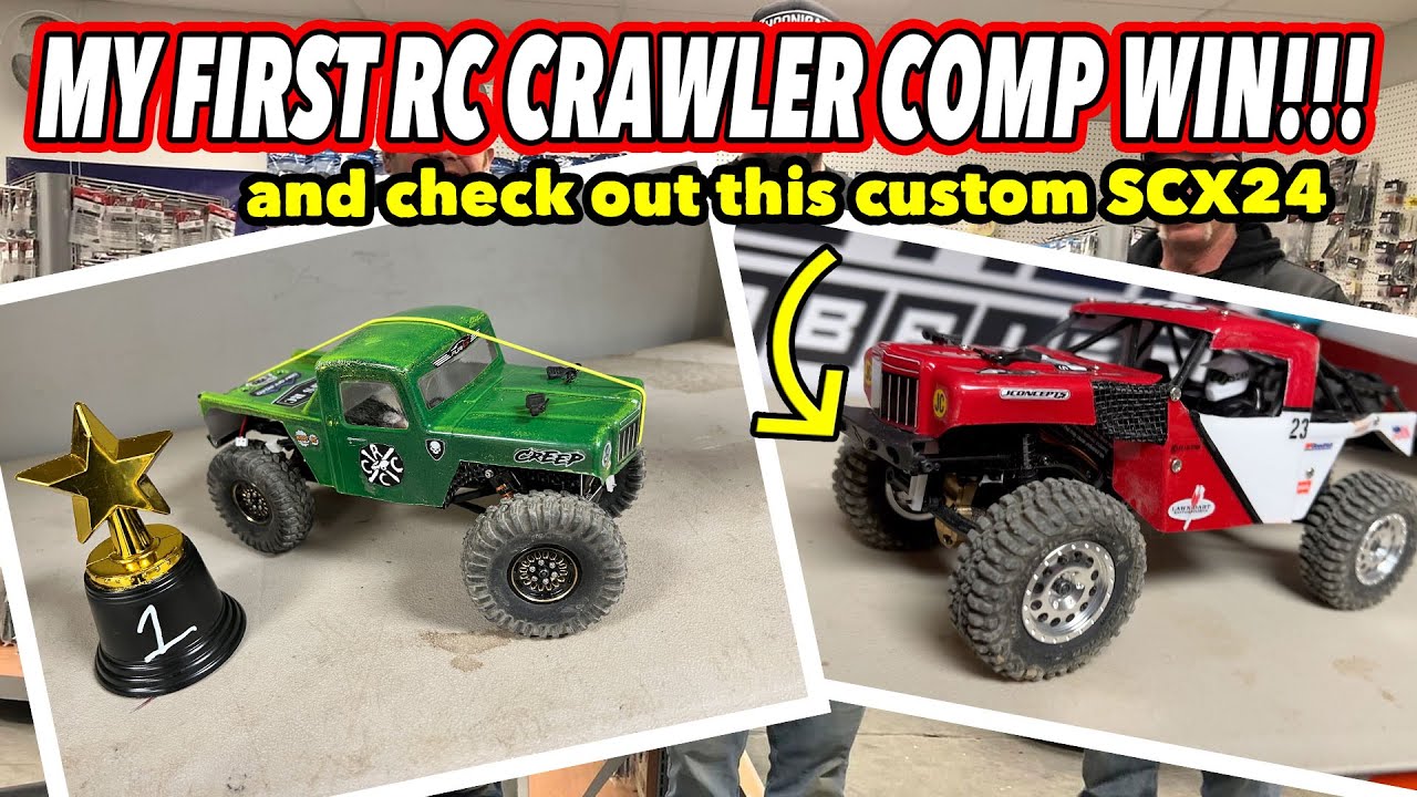 My First RC Crawler Comp Win...A SMALL Victory! And Check Out This ...