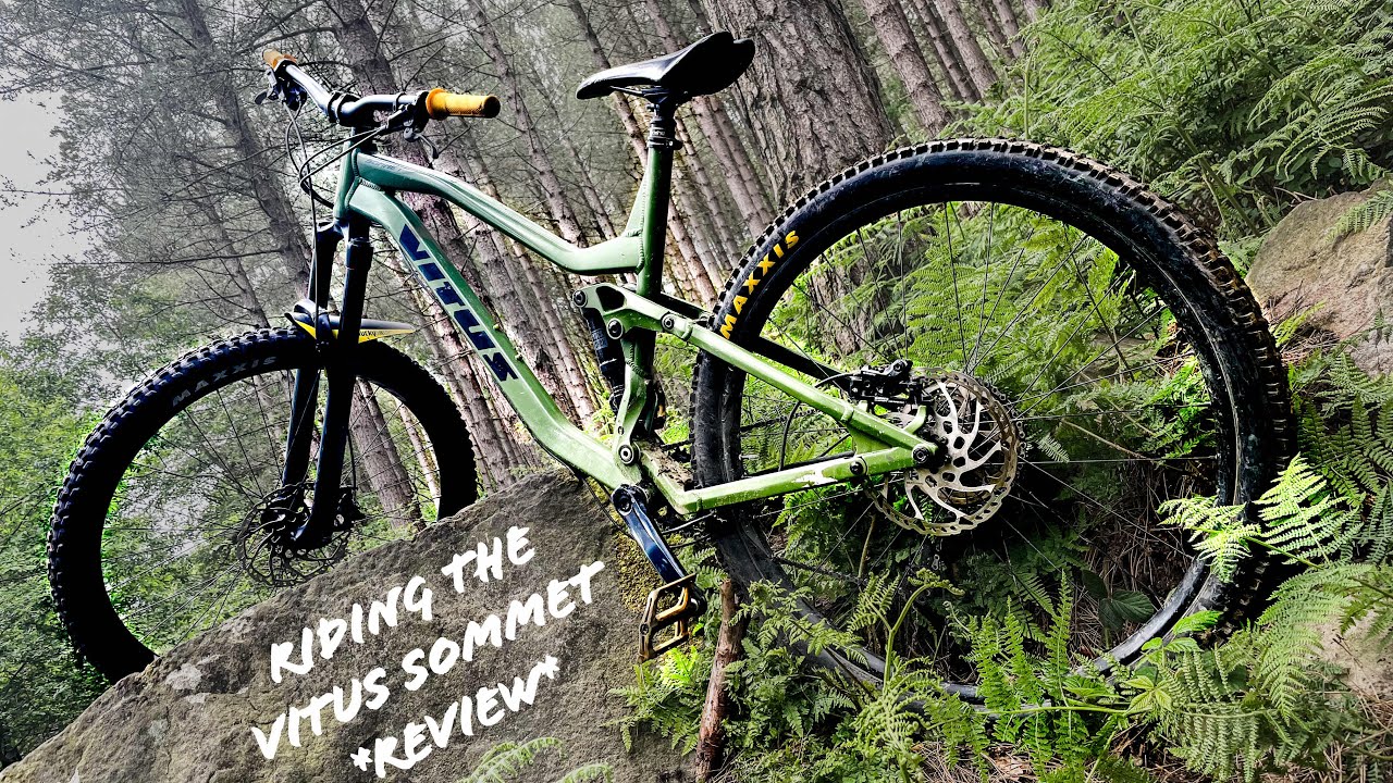 Reviewing the the NEW Vitus Sommet @ Guisborough Woods MTB - YouTube