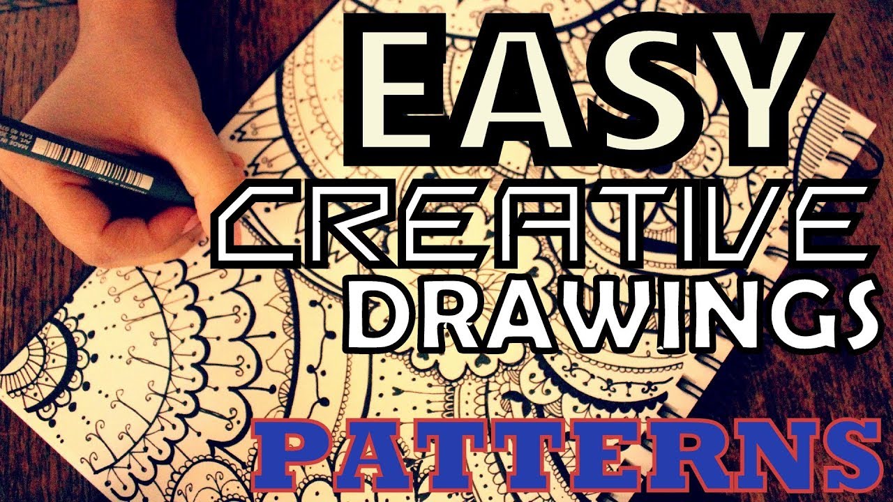 CREATIVE EASY DRAWINGS | ART | EASY DRAWINGS - YouTube