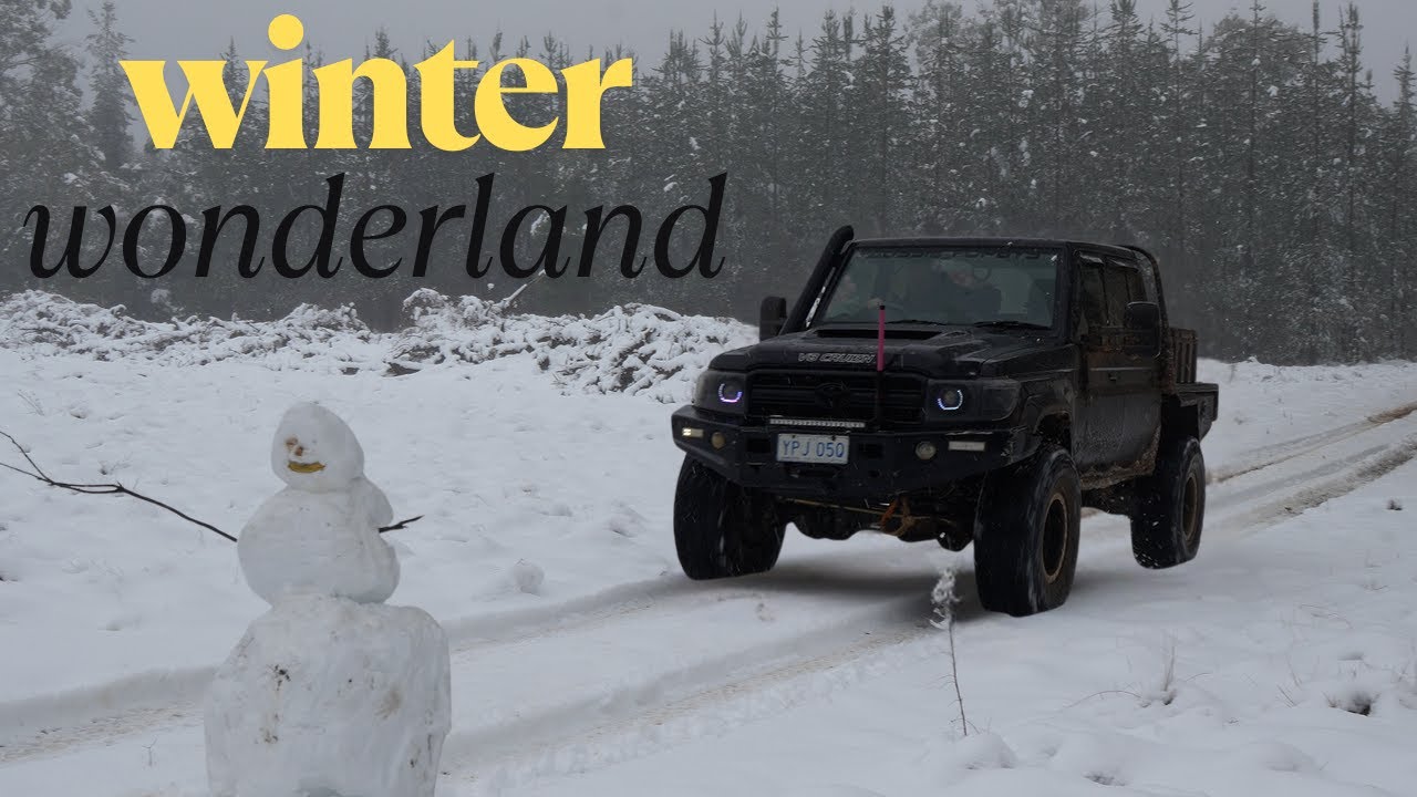 Epic 4WD Snow Day Adventure | Unexpected Obstacles & Fallen Trees ...