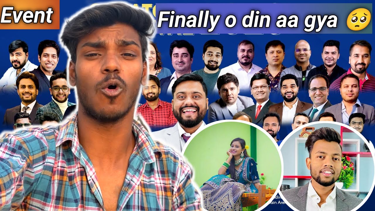 Sabhi Millionaire's Youtubers आयेंगे ||Creators Carnival Event 2023 ...