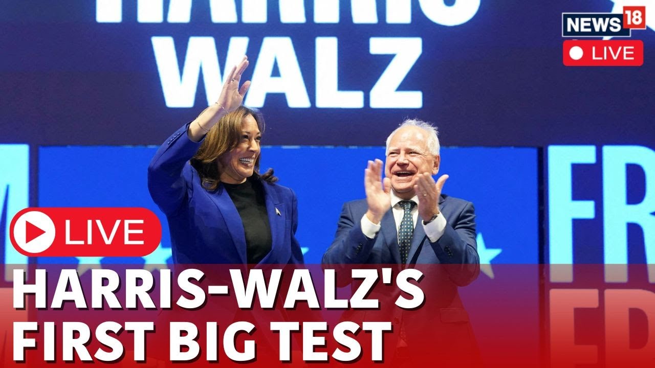 LIVE Kamala Harris And Tim Walz To Sit With CNN For Exclusive First ...