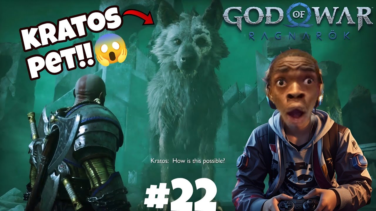 Atreus makes Garm his pet 🐶😱!!! God of War Ragnarok Part- 22 - YouTube