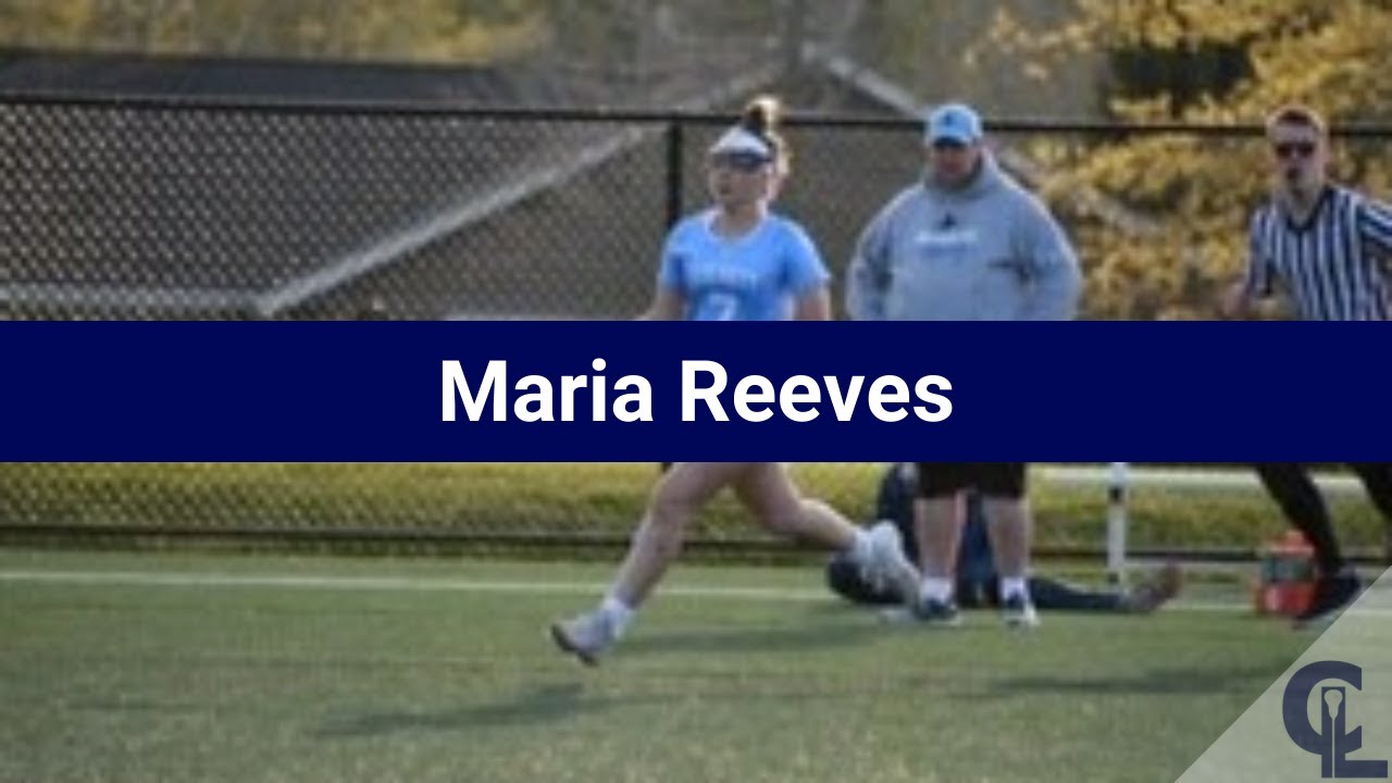 Maria Reeves Lacrosse Highlights - WA 2021 - Mid, Def, Draw - YouTube