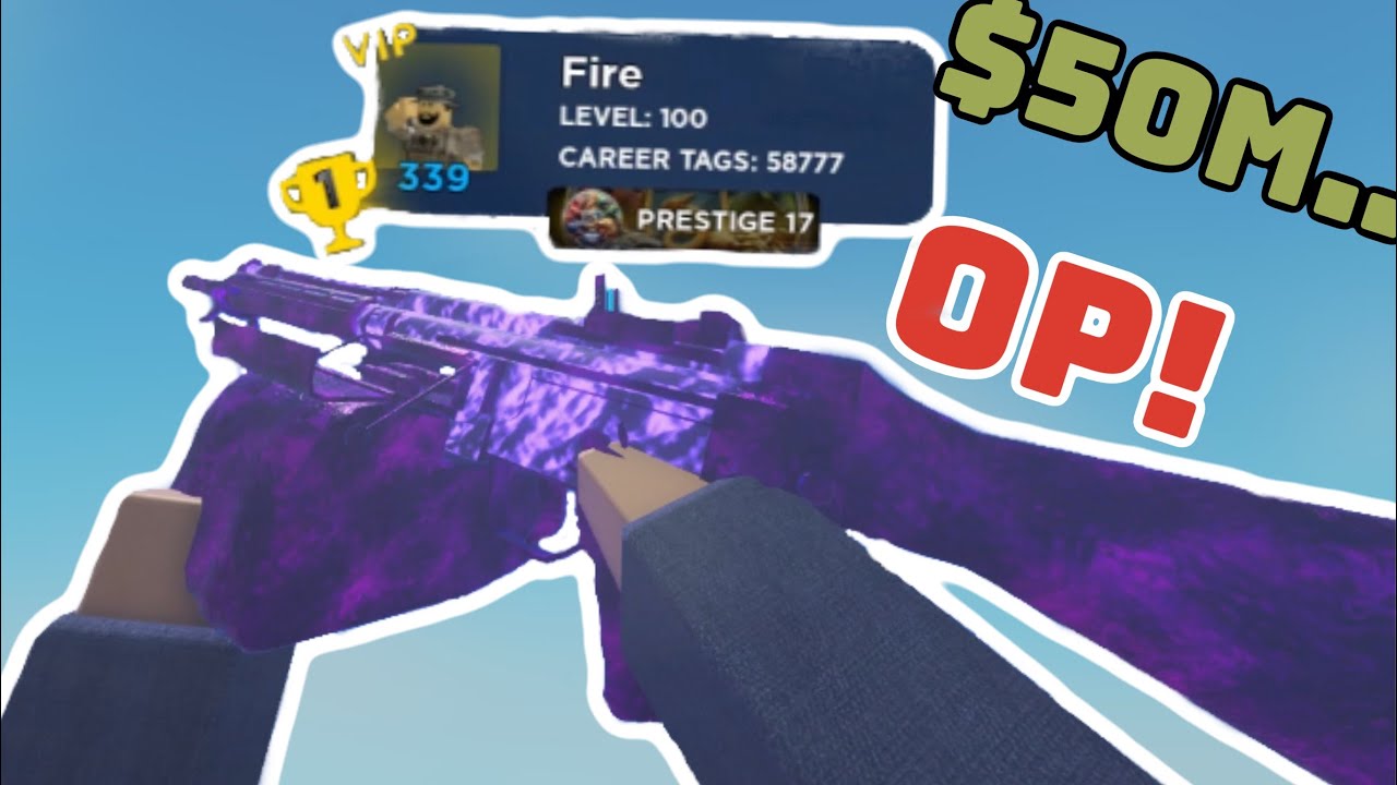339 Kills With $50M LASER LMG In Roblox Gunfight Arena ( no bot lobby ...