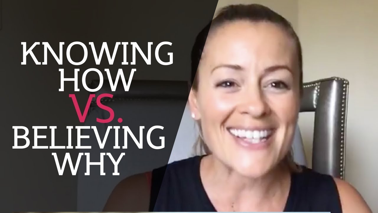 LIVE FACEBOOK TRAINING: Lesson #1 Knowing How Vs. Believing Why - YouTube