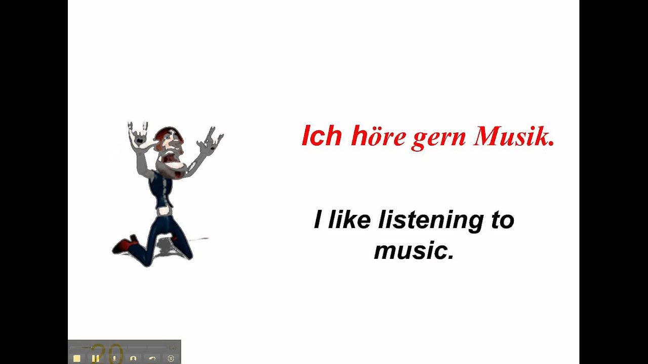 Freetime activities vocabulary in German - www.germanforspalding.org ...