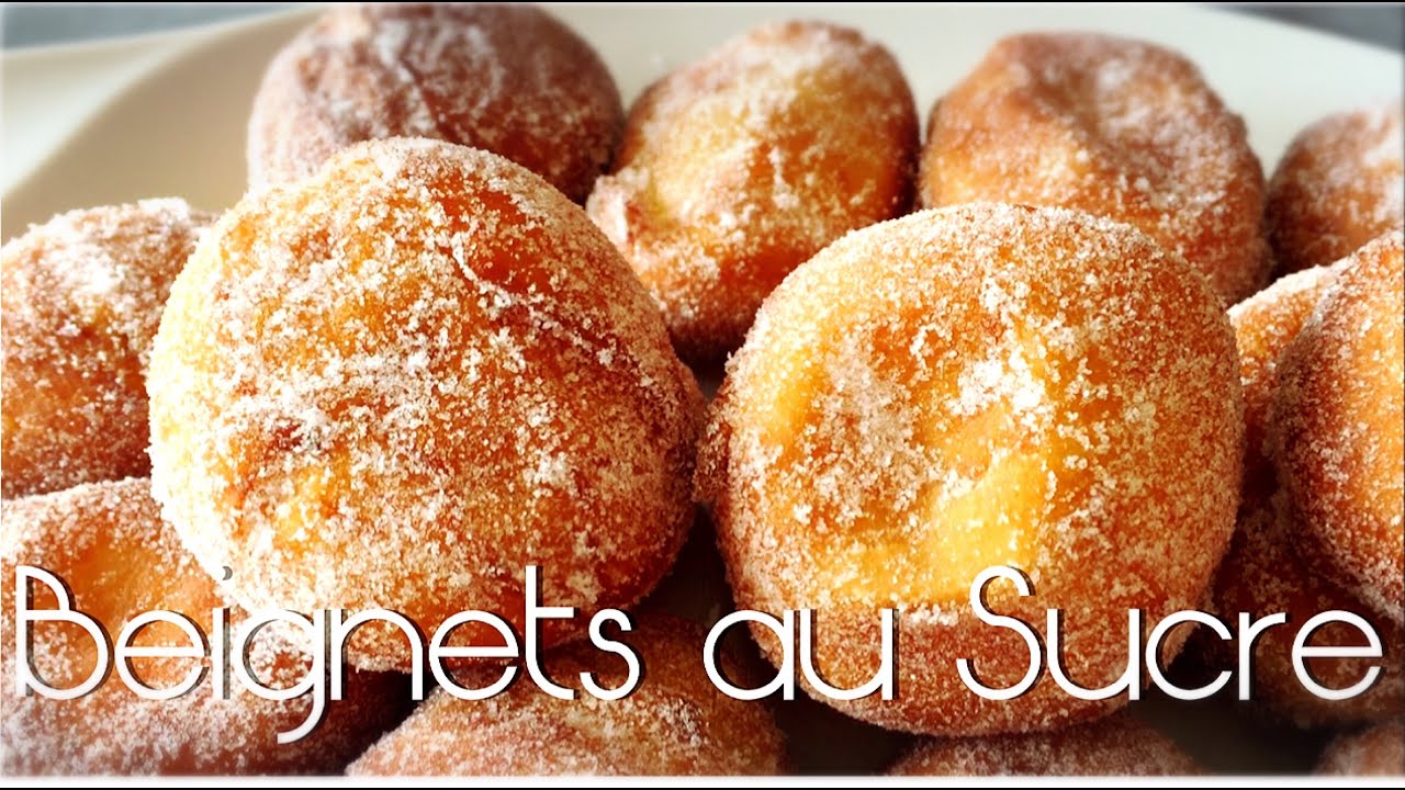 Beignets au sucre. - YouTube