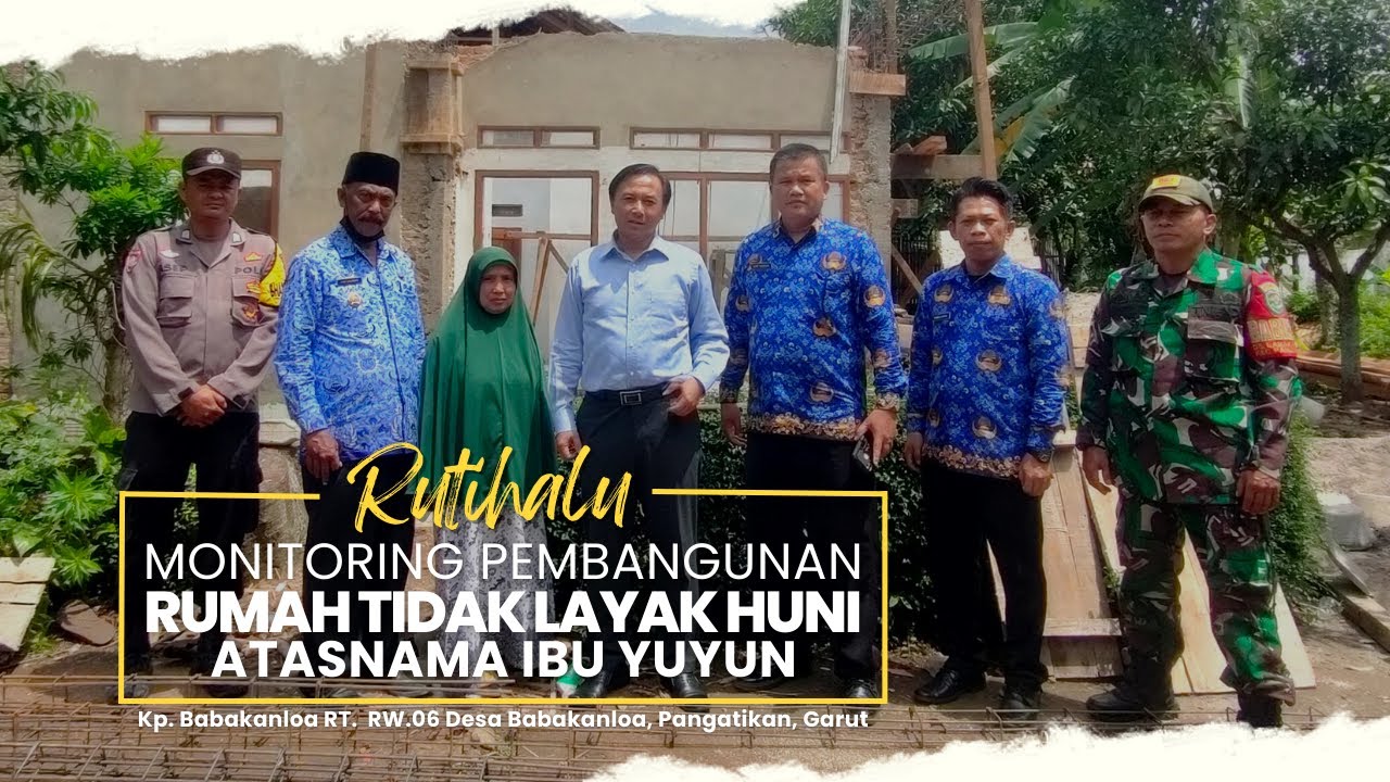 Inspektur Kabupaten Garut Turun Langsung Monitoring Rutilahu di ...