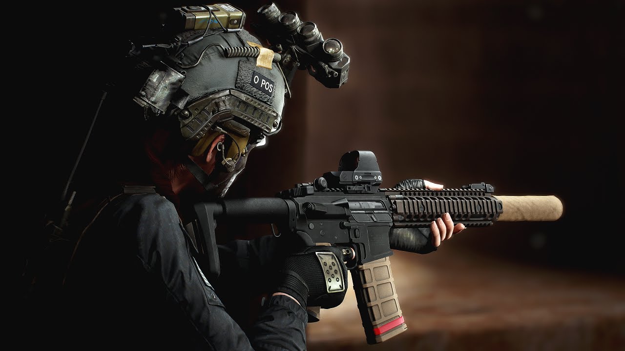 FALLOUT 4 MOD REVIEW MK18 CQBR - YouTube