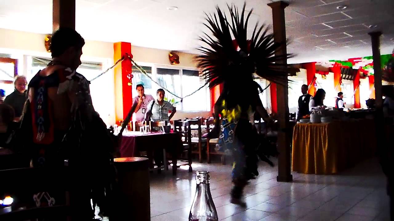 Lady is Dancing in a Restaurant - YouTube