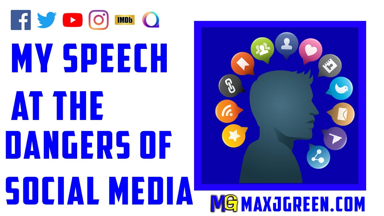 My Speech at The Dangers Of Social Media | MaxiAspie - YouTube