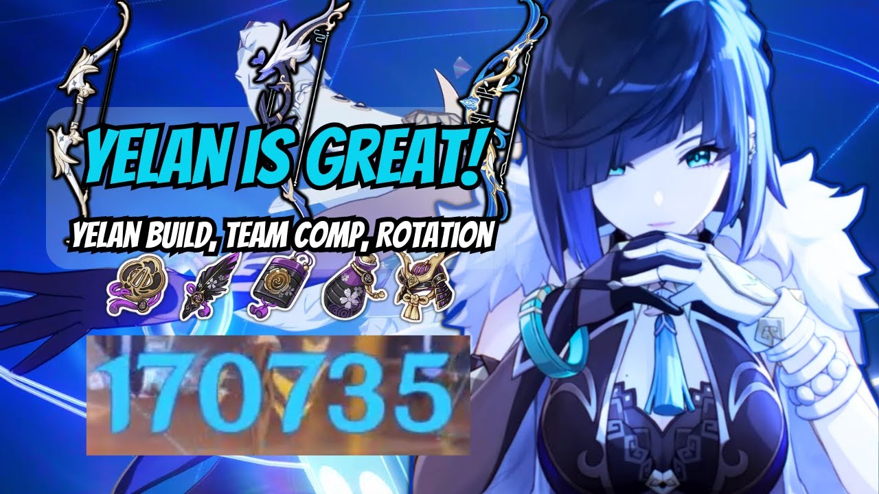 SIMPLE AND EASY YELAN GUIDE! Best Artifact Sets, Team Comp, and ...