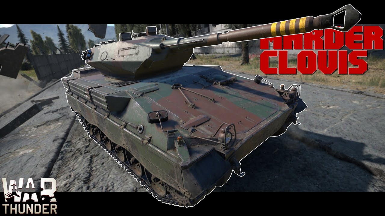 Neuer Premium Panzer für Deutschland | Marder CLOVIS | War Thunder - YouTube