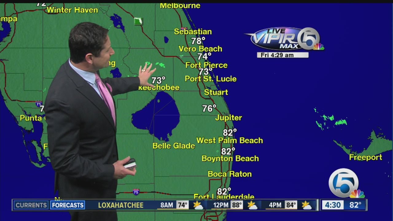 Early morning Friday weather forecast - YouTube