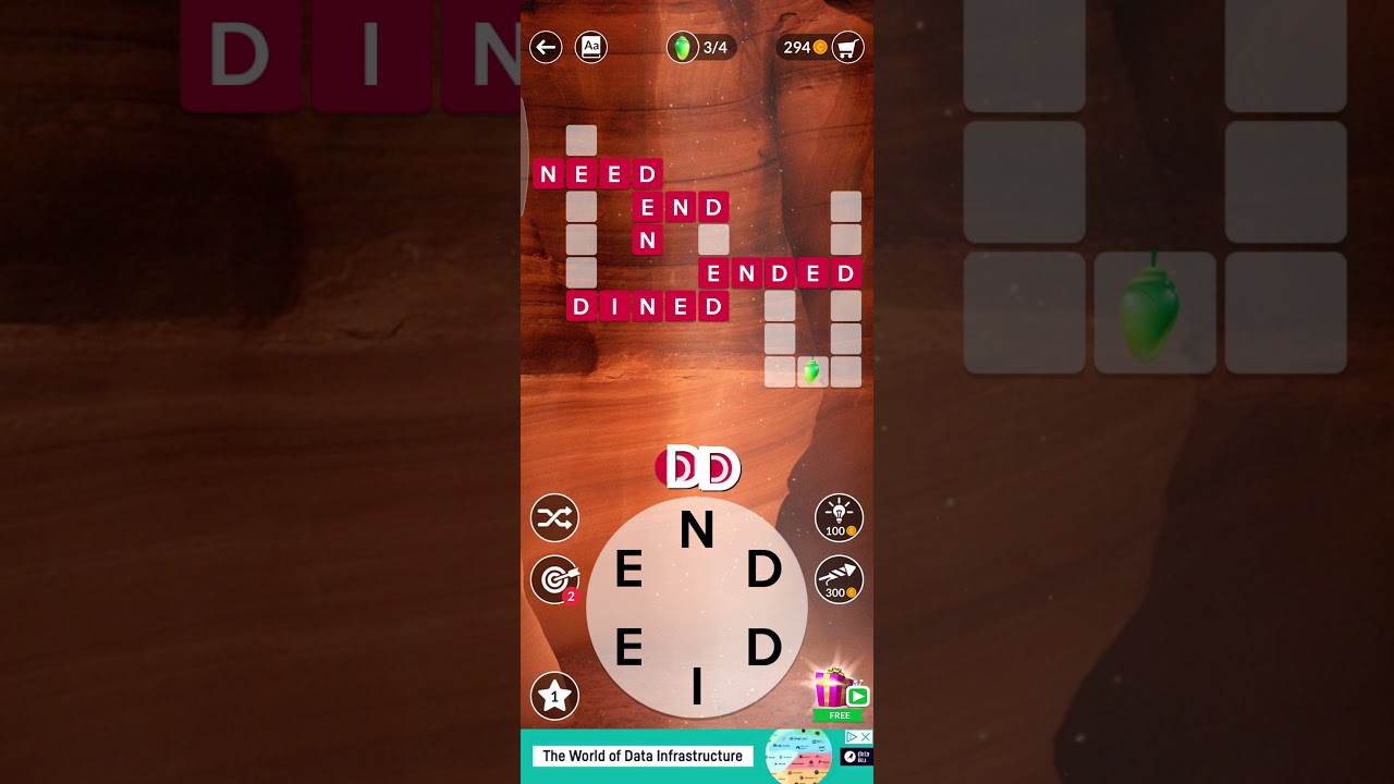 wordscapes level 106 - YouTube