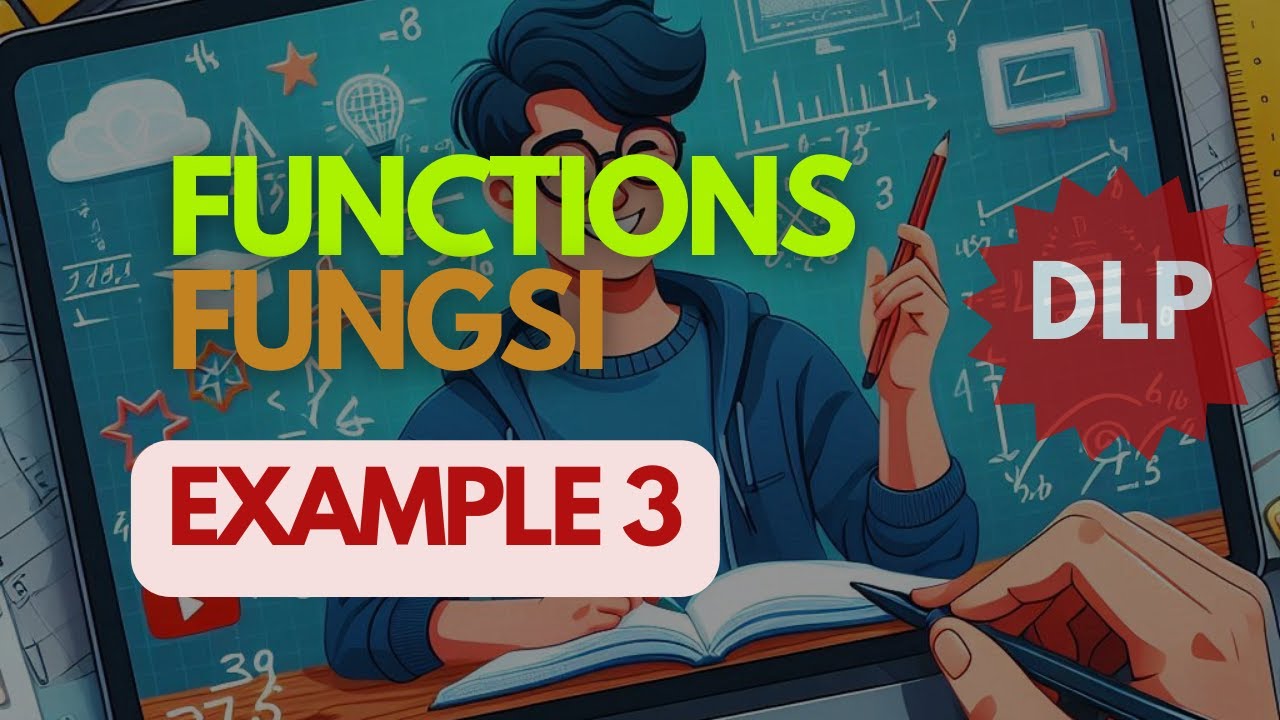 Add Maths Functions Fungsi Example 3 - DLP | Math Tutor Edu - YouTube