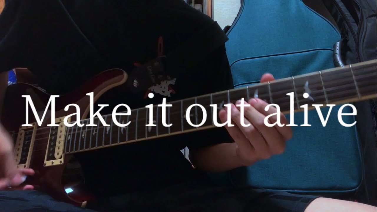 Make It Out Alive /ONE OK ROCK guitar cover iPhone only - YouTube
