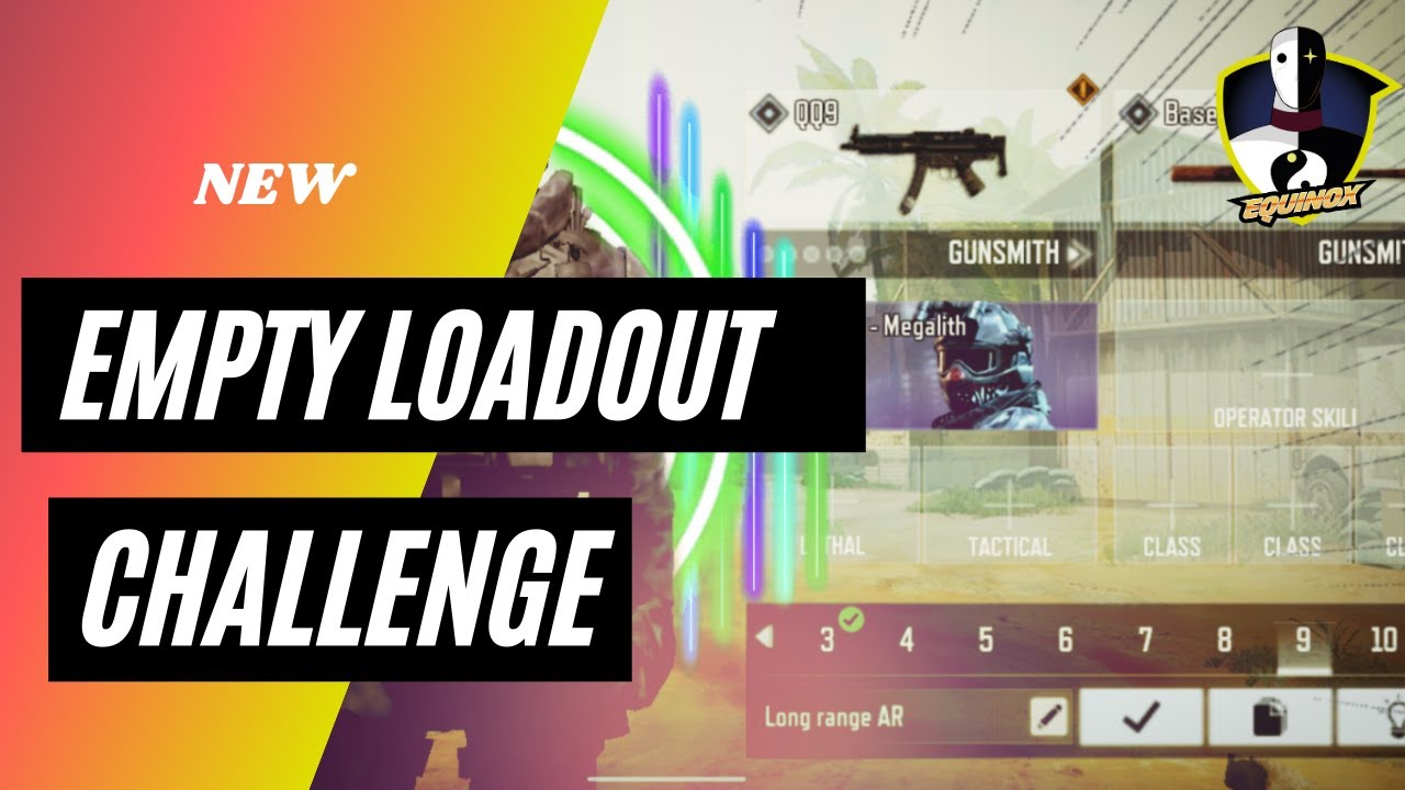 *NEW* EMPTY LOADOUT CHALLENGE (I created it) - YouTube