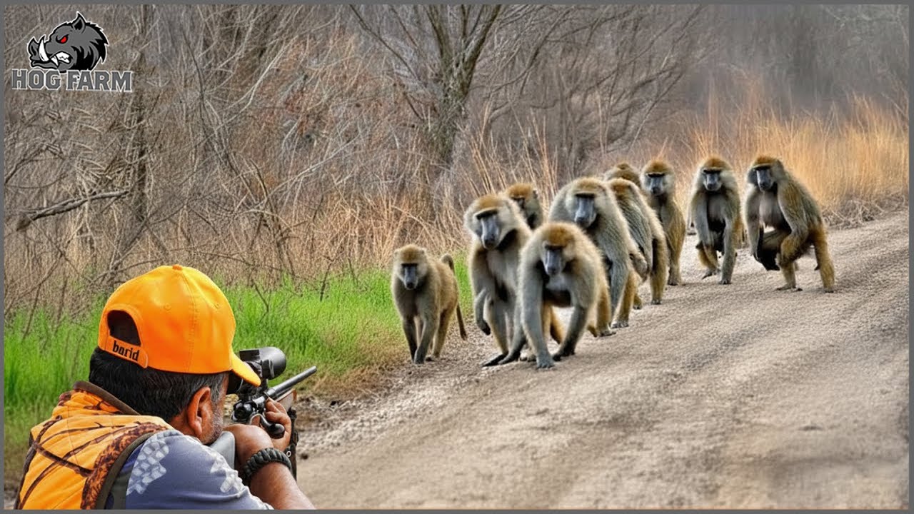 INSANE Baboon Invasion! Farmers Battle Massive Waves of Rampaging ...