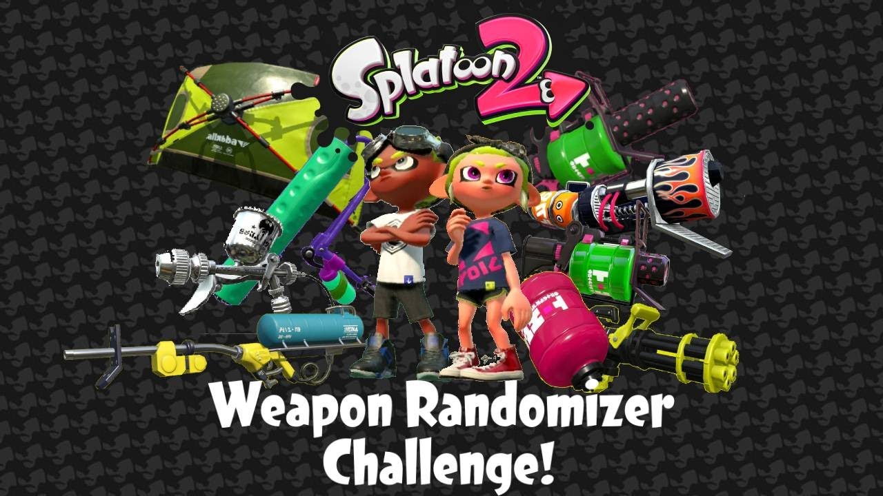 Splatoon 2 Weapon Randomizer Challenge! - YouTube