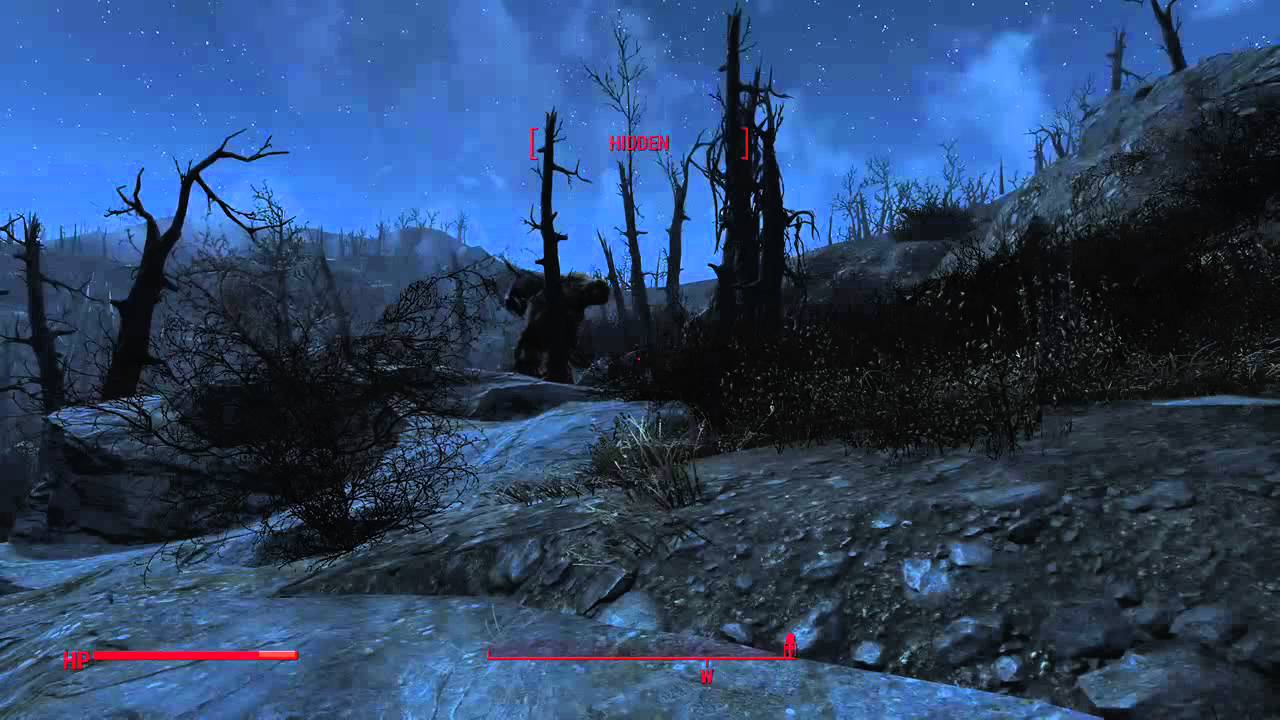 Fallout 4 Deathclaw running away from Behemoth - YouTube